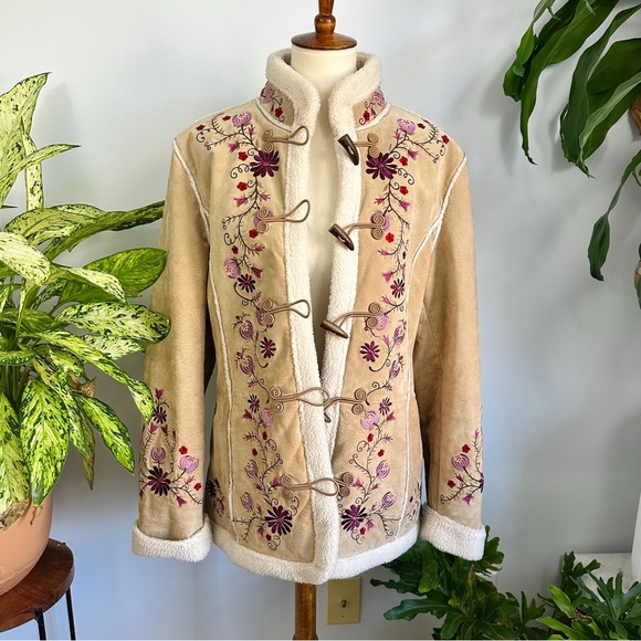 St. John's Bay | Jackets & Coats | Sale Vintage St Johns Bay Suede ...